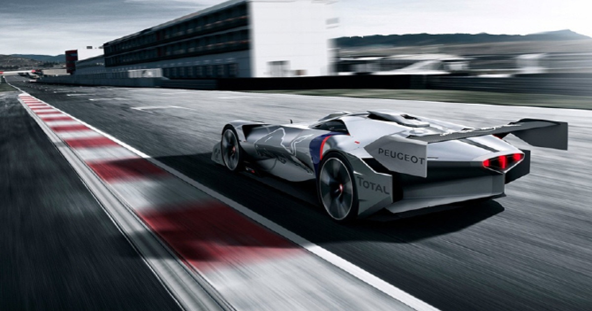 [포토] 강력한 출력을 자랑하는 푸조 L750 R 하이브리드 컨셉