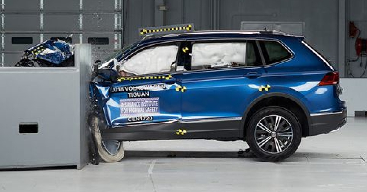 폭스바겐 티구안, 미국 IIHS로부터 안전등급 'TSP' 획득