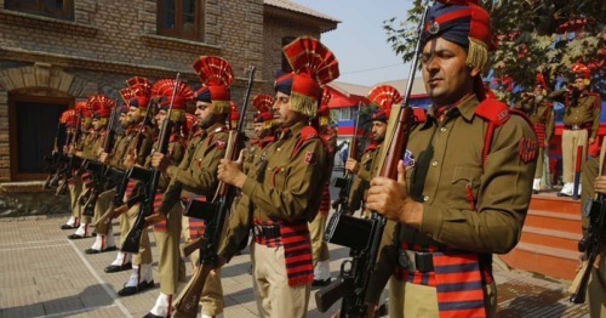 INDIA KASHMIR WREATH LAYING CEREMONY