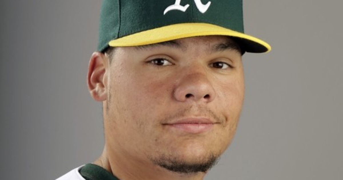 Athletics-Maxwell Arrested Baseball