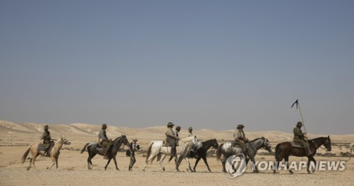 ISRAEL AUSTRALIA ANZAC TRAIL HORSE RIDE