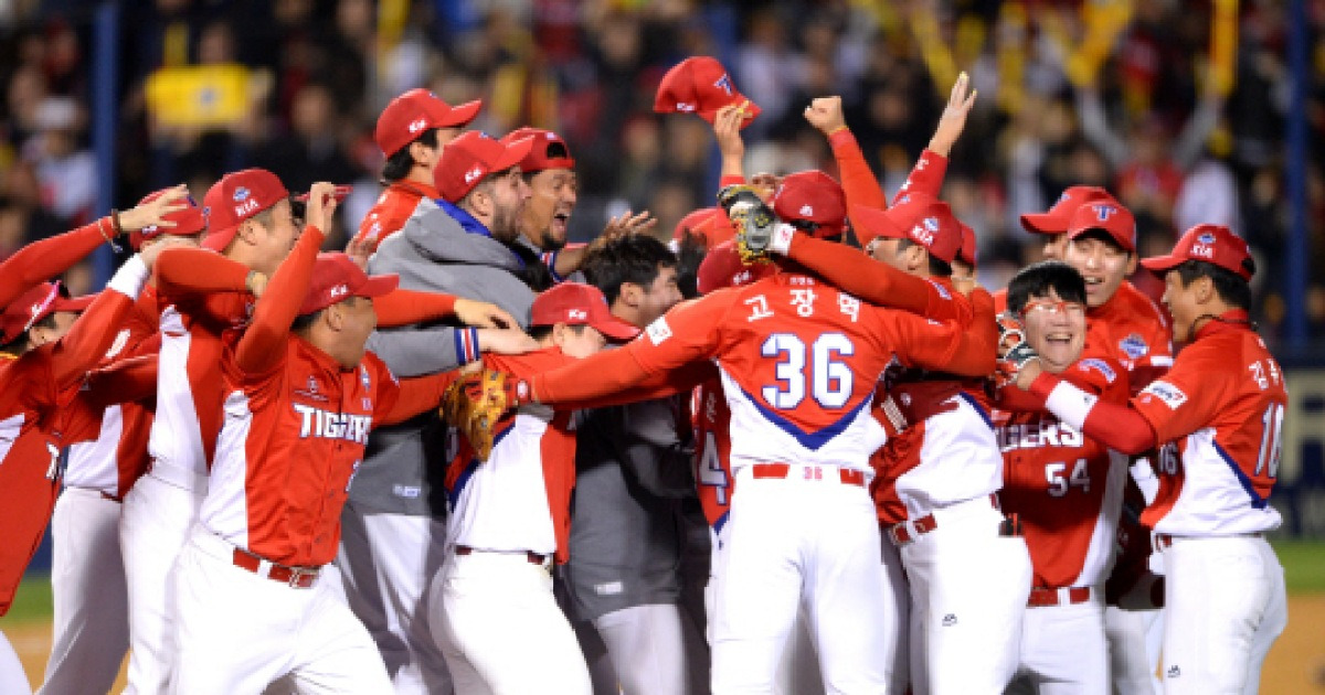[포토] KIA 한국시리즈 우승, V11의 짜릿한 환호!