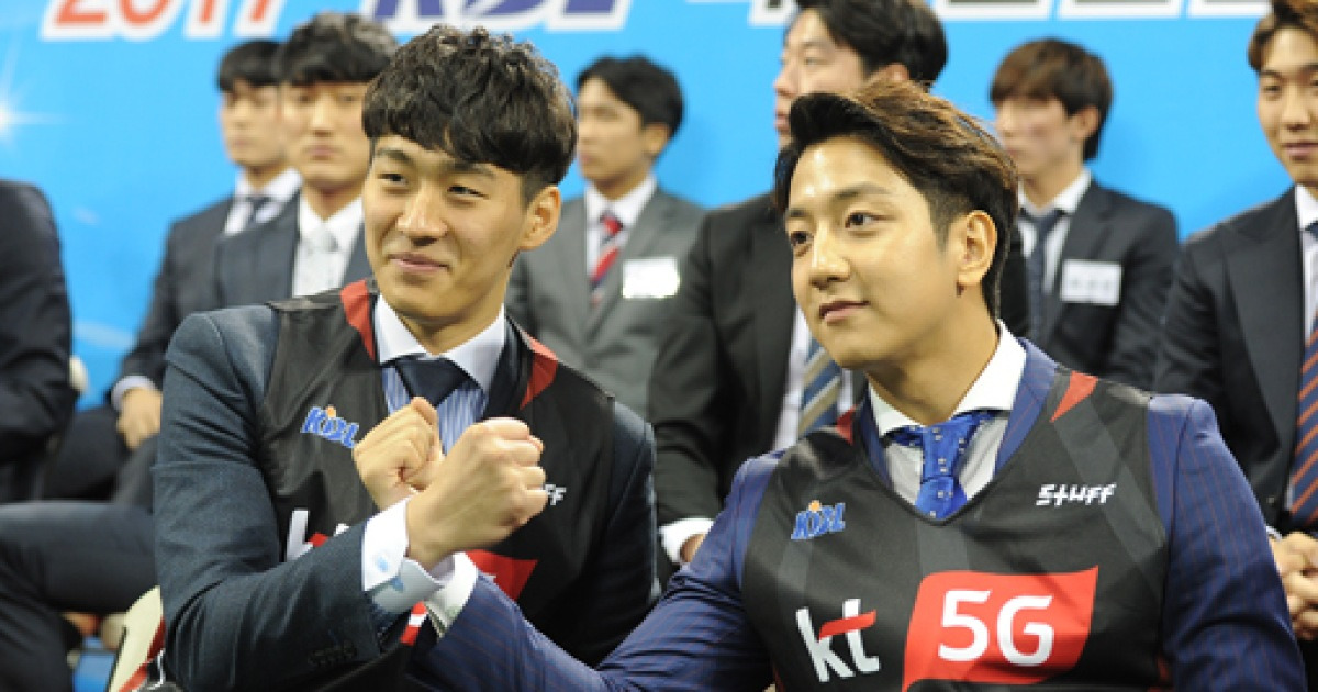 허훈-양홍석 'KBL 판도를 뒤집을 무서운 신인들' [MK포토]