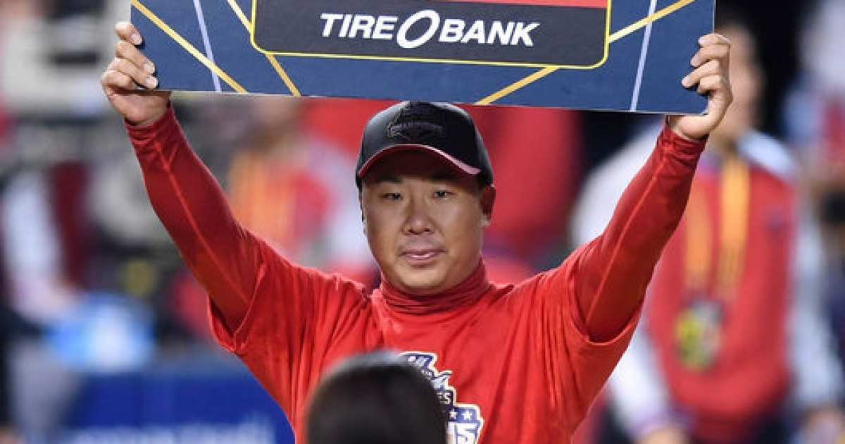 [KIA V11] '만루포' 이범호, "가위 눌린 것이 홈런으로 온 것 같다"