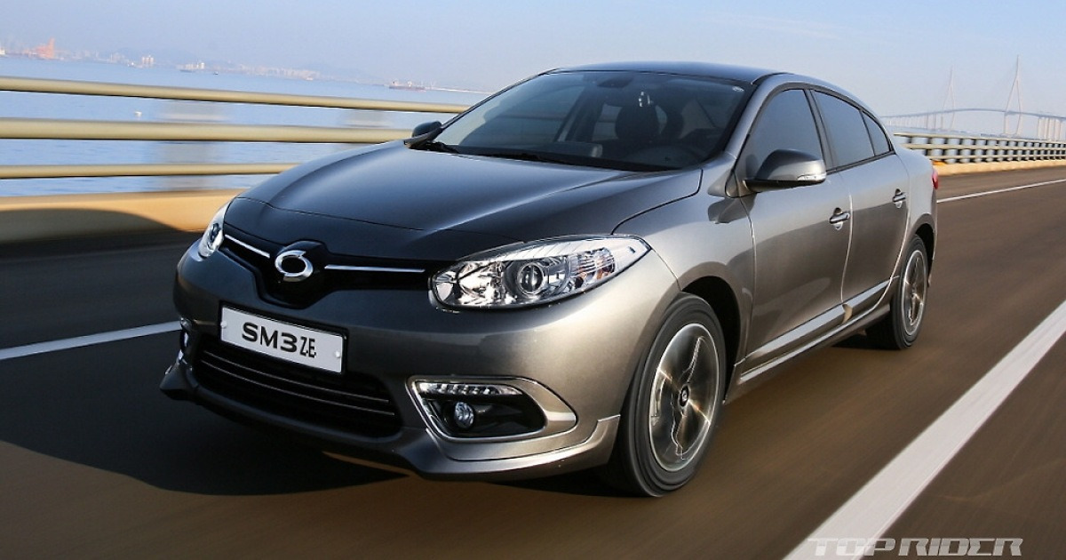 르노삼성, 2018년형 SM3 Z.E. 공개..213km 주행 | 탑라이더