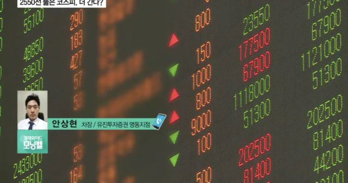 코스피 단숨에 33p '점프'..2550선 돌파 동력은?