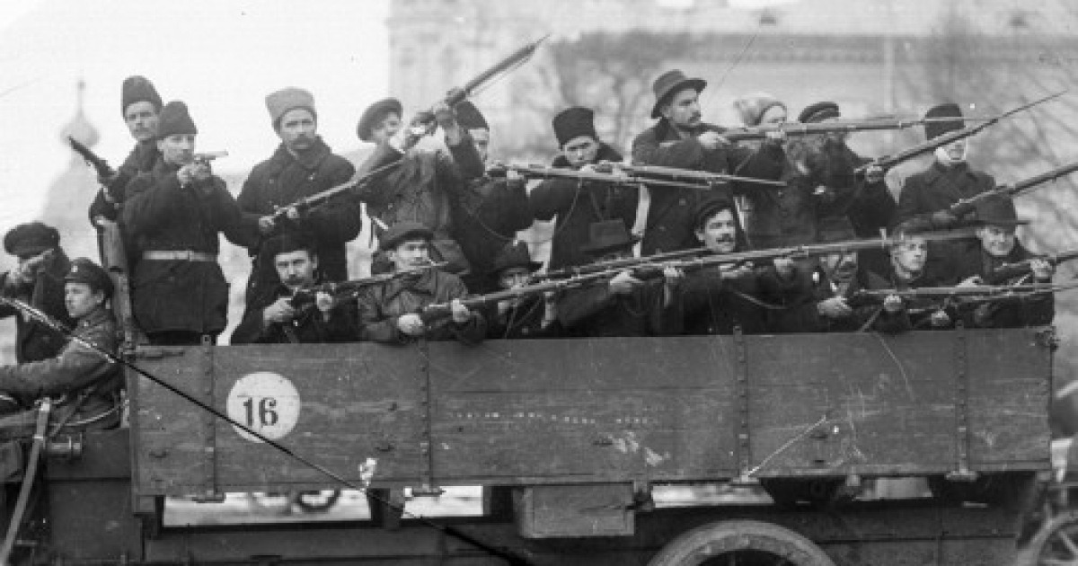 Russia Revolution Photos