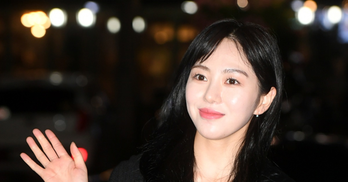 [TD포토] AOA 민아 '병원선 종방연 왔어요'