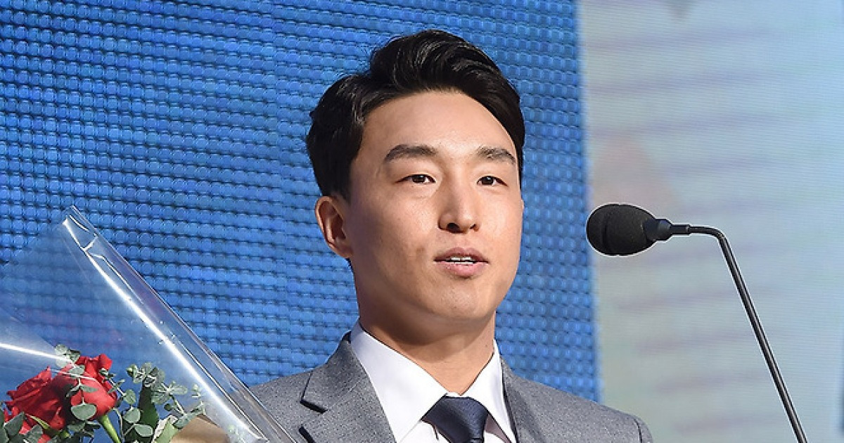 '2017 KBO리그 안타상' 손아섭 '나는 아직 배가 고프다'[포토]