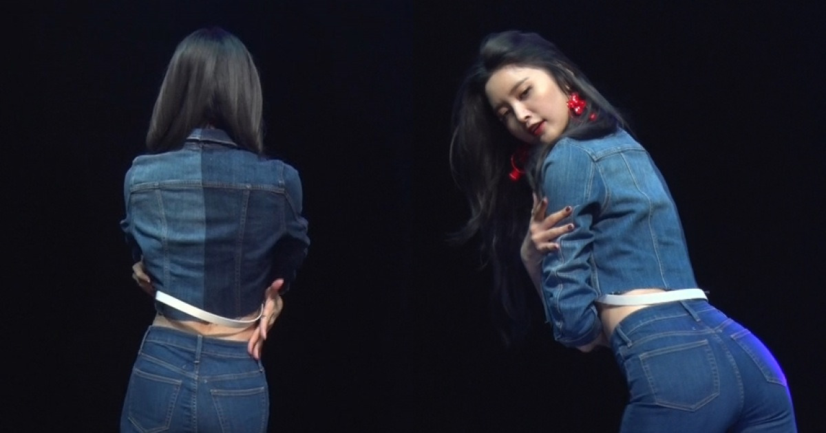 [SS쇼캠] EXID - 덜덜덜 '포인트는 아찔한 뒤태~' ('풀 문' 쇼케이스)