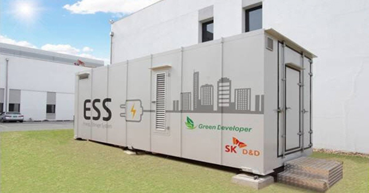 S. Korea's SK D&D ventures into ESS market