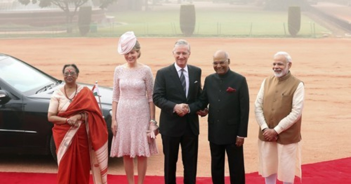 INDIA BELGIUM ROYALTY