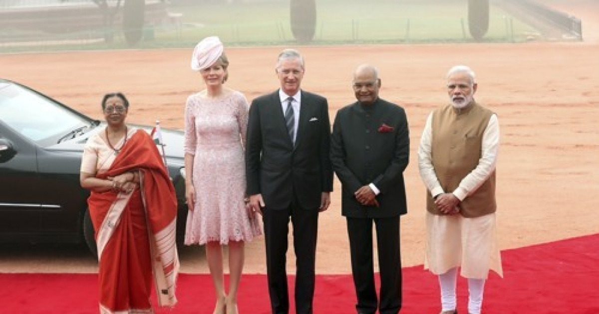 INDIA BELGIUM ROYALTY