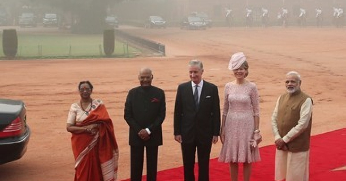 INDIA BELGIUM ROYALTY