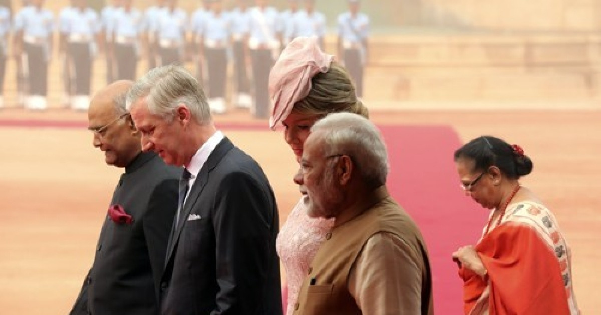 INDIA BELGIUM ROYALTY