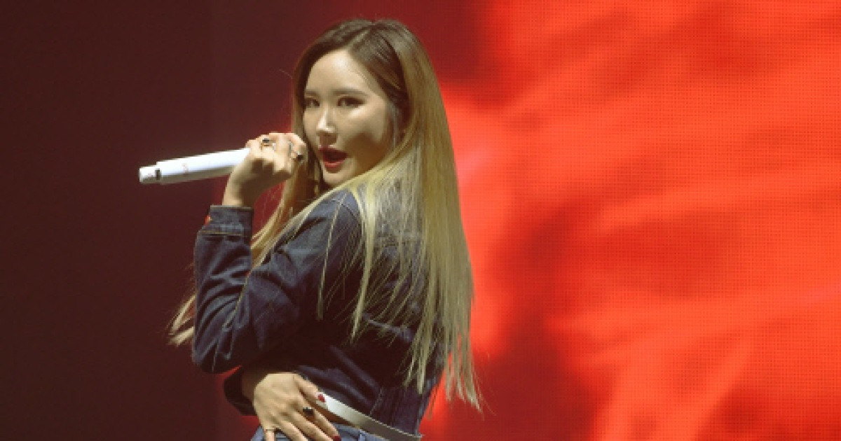 [SS포토] EXID의 LE, 덜덜덜..치명적인 눈빛!