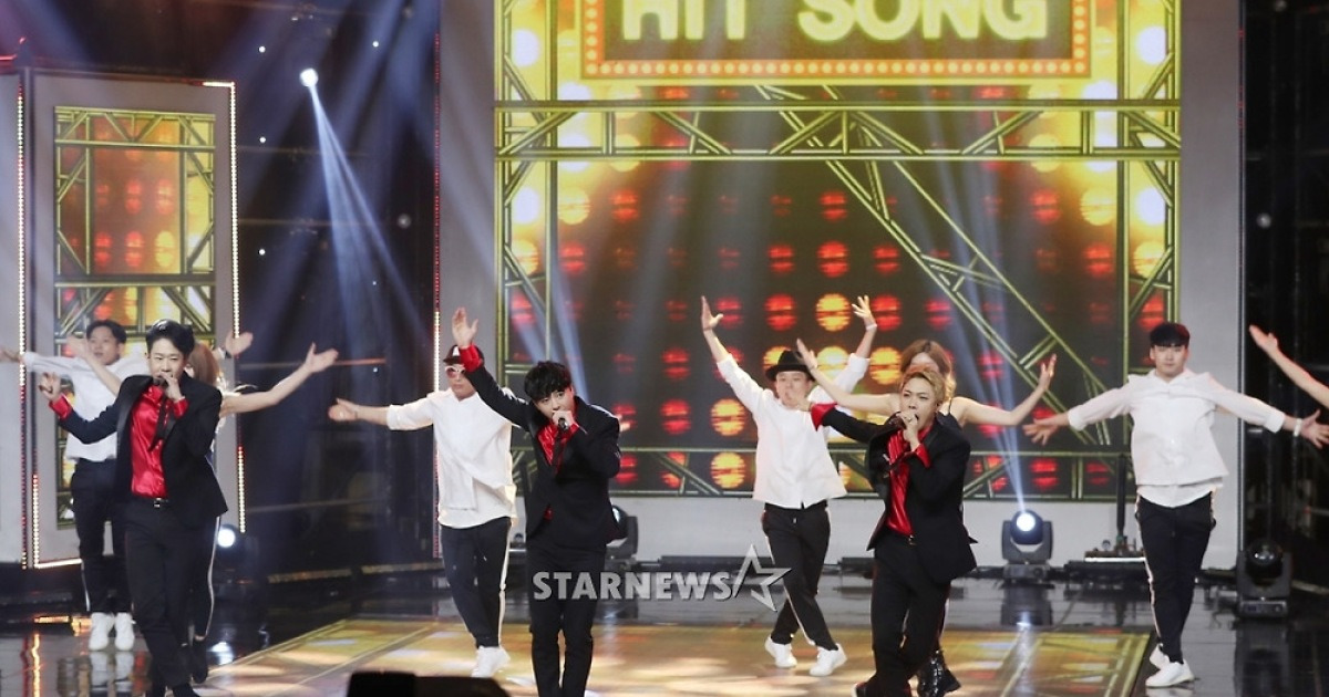 포토]NRG, '12년만에 음악방송에서 HIT SONG'