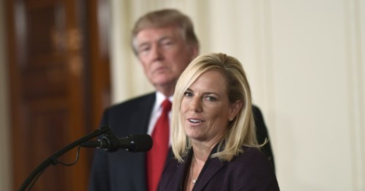 Trump Homeland Security Secretary