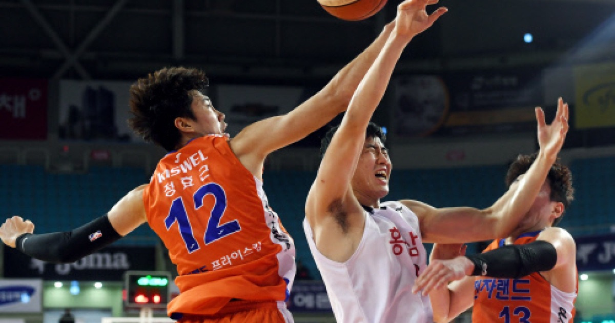 [SS포토] KGC 김민욱, 아수라..가 따로없어!