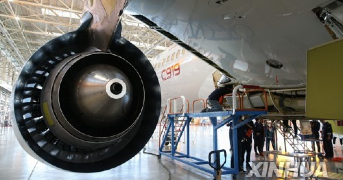 CHINA-SHANGHAI-AIRCRAFT-C919-TEST (CN)