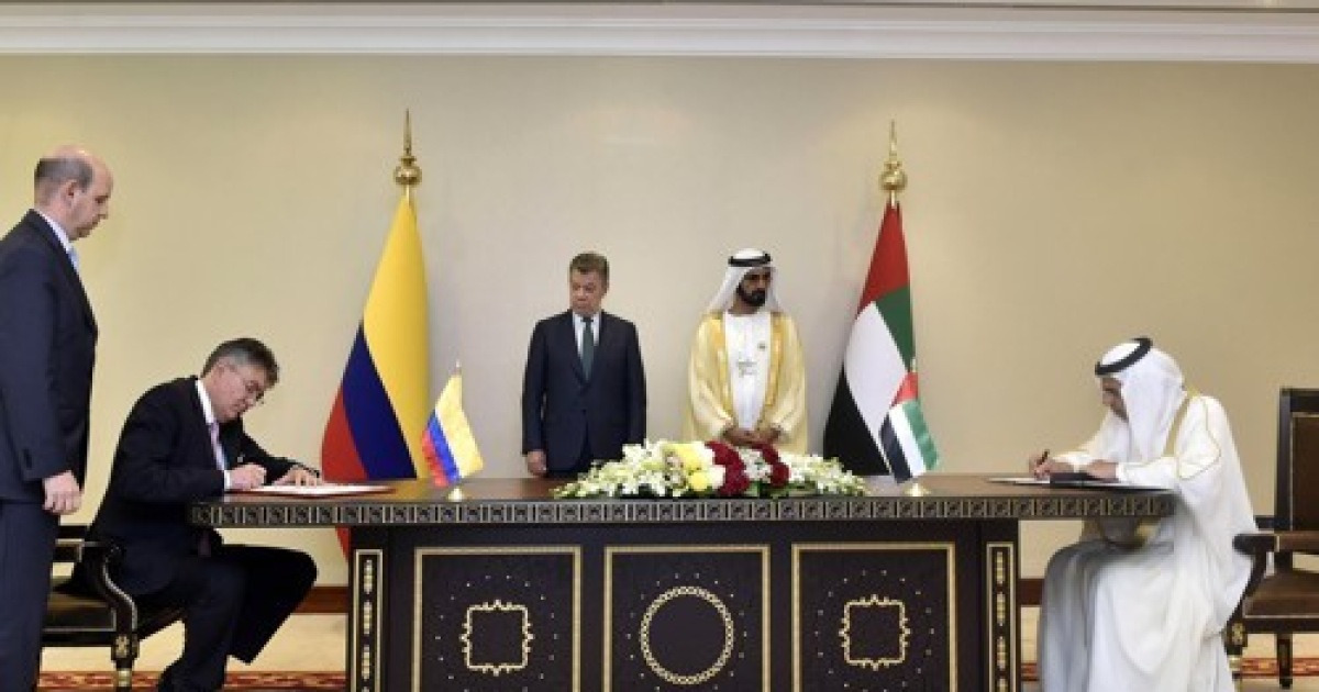 UAE COLOMBIA DIPLOMACY