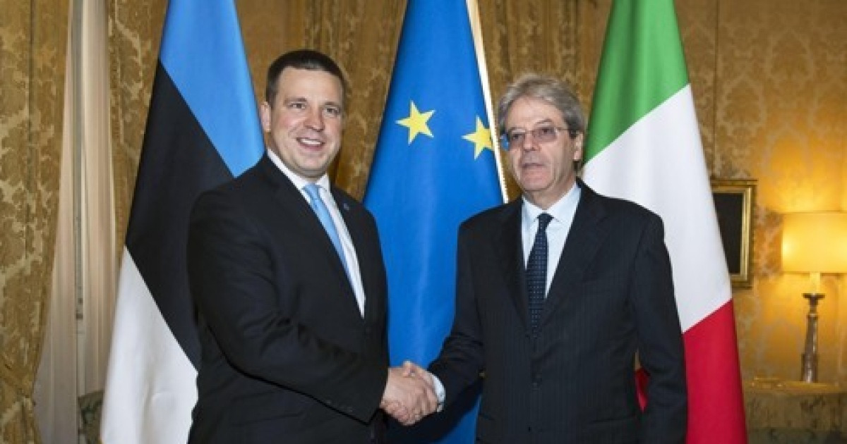 ITALY ESTONIA DIPLOMACY