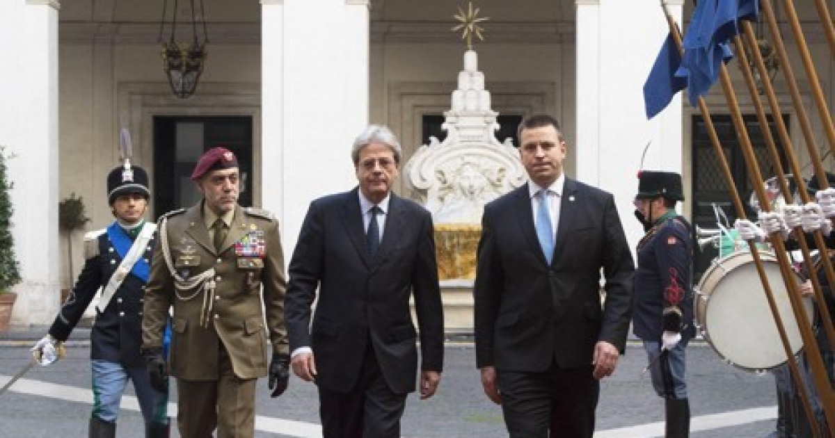 ITALY ESTONIA DIPLOMACY