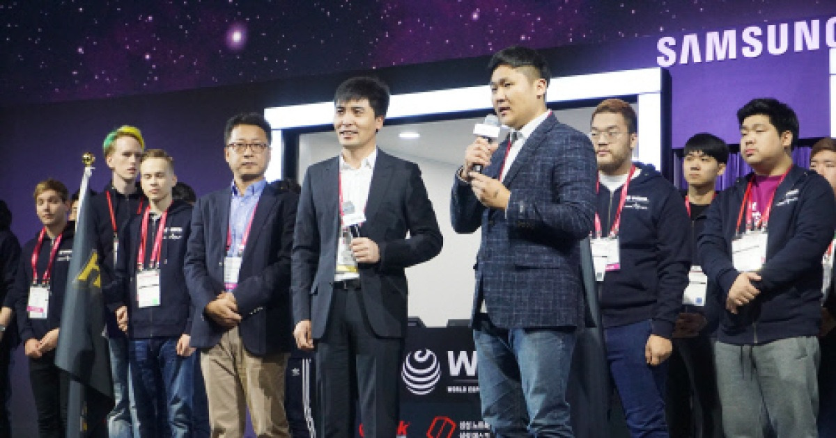 'WEGL 2017 파이널' 지스타 2017 현장에서 화려한 개막