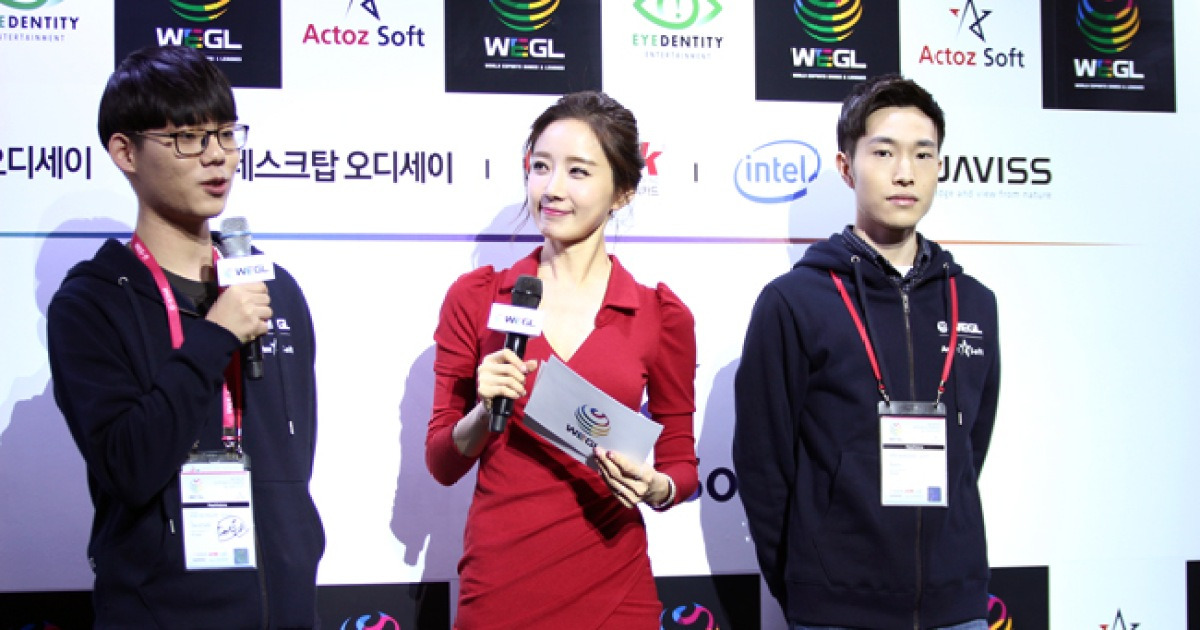 [현장스케치] WEGL 2017 아나운서들의 인터뷰 현장