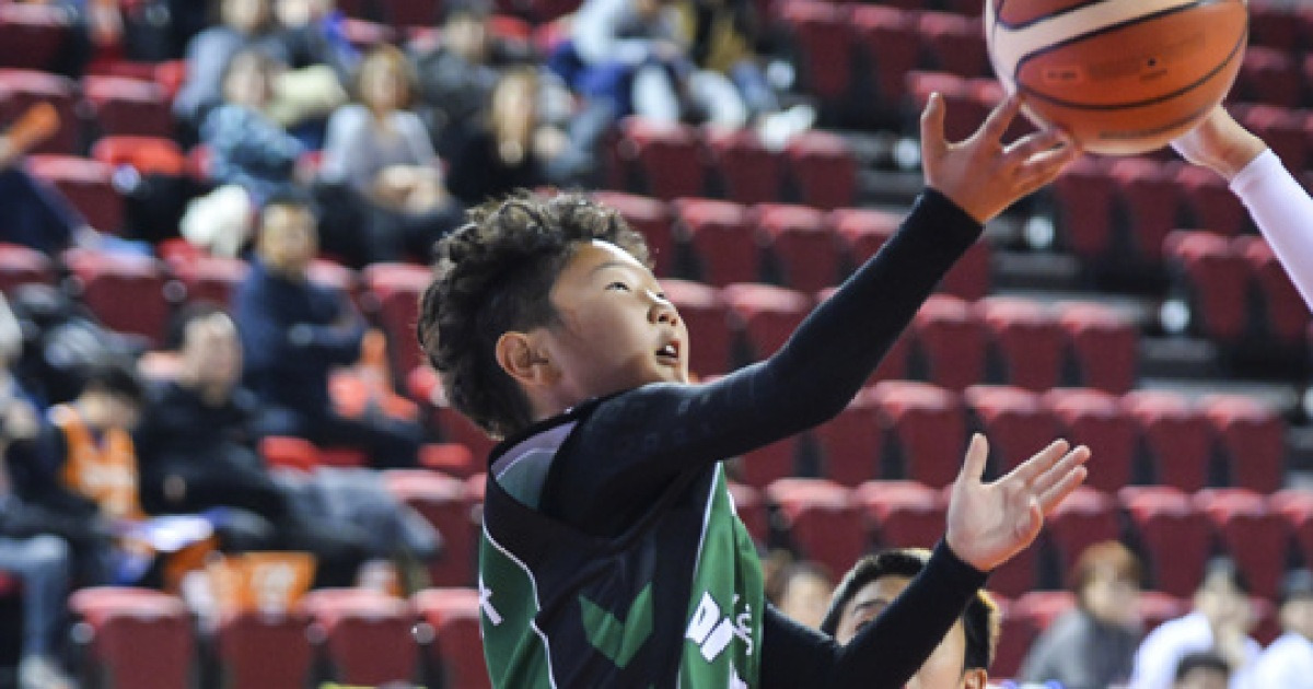 [JB포토화보] 원주 DB와 안양 KGC 유소년 경기화보