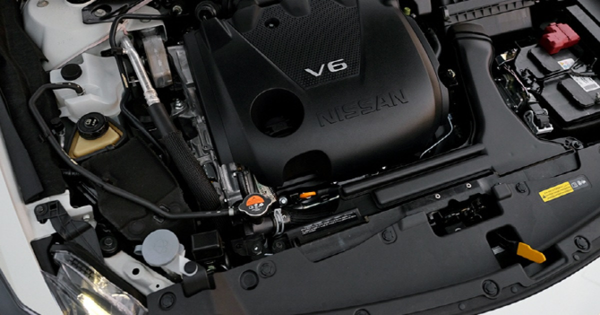 [포토] V6 3.5L VQ 엔진을 장착한 닛산 맥시마