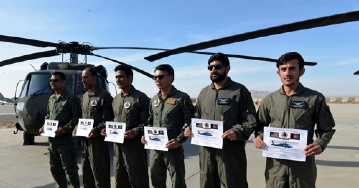 AFGHANISTAN-KANDAHAR-GRADUATION CEREMONY-PILOTS