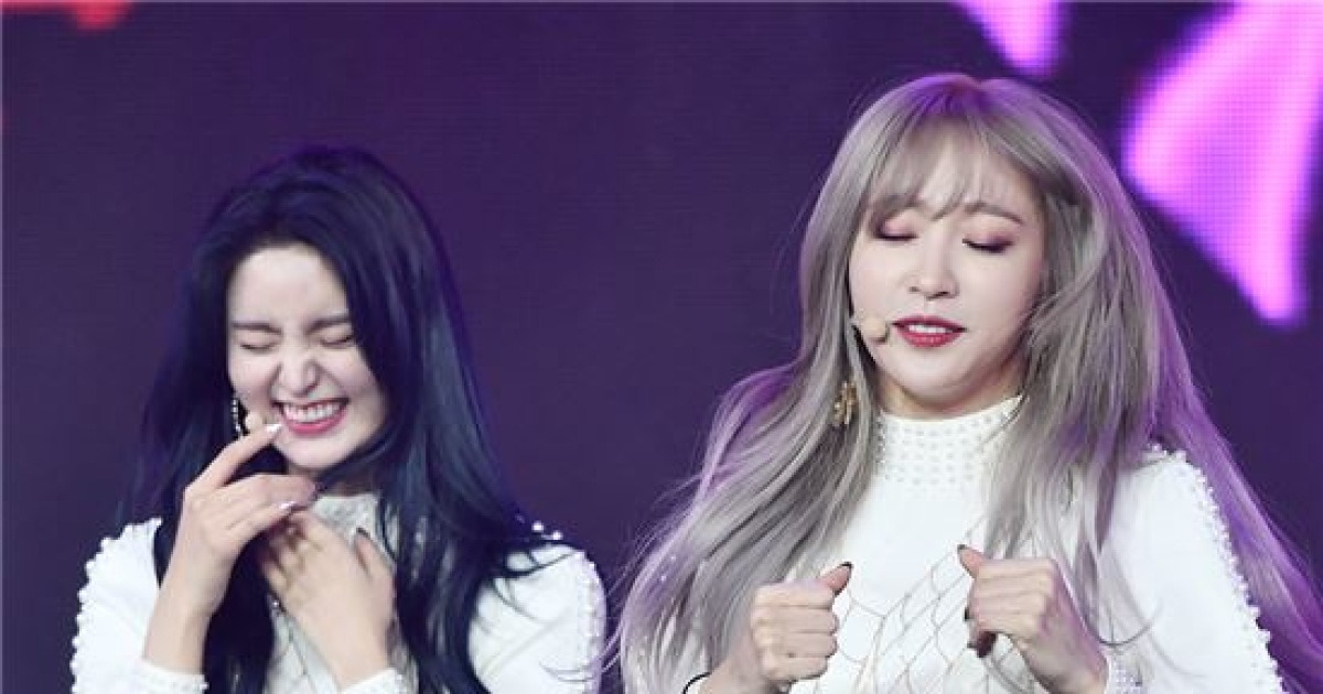 [ST포토] EXID 정화는 왜..?