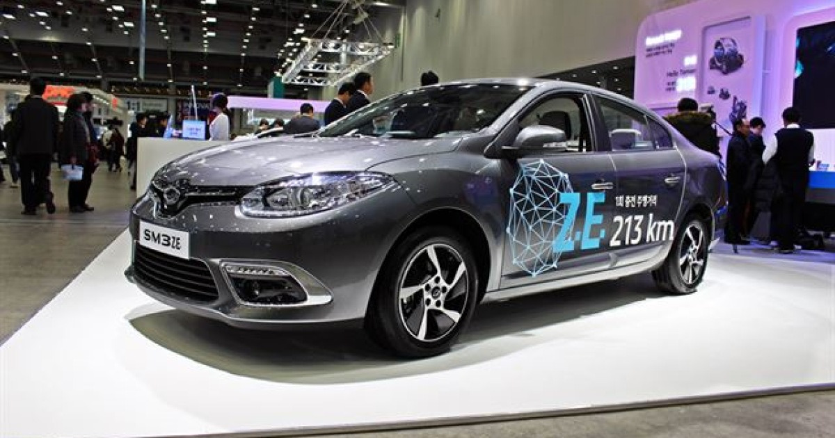 주행거리 213km, 실제로 본 신형 SM3 전기차