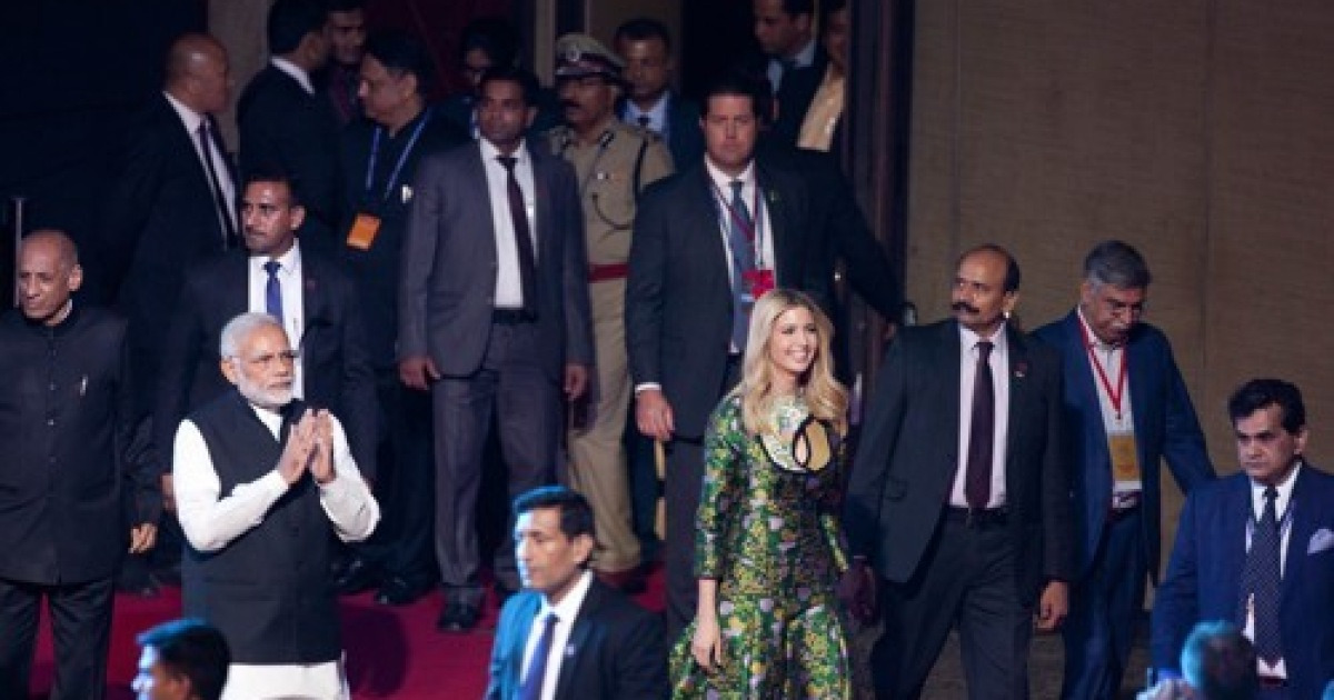 India Ivanka Trump