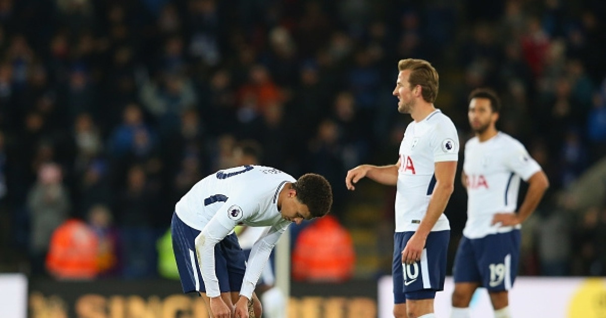 [EPL 리뷰] '손흥민 33분' 토트넘, 레스터 원정서 1-2 석패..3G 무승 부진
