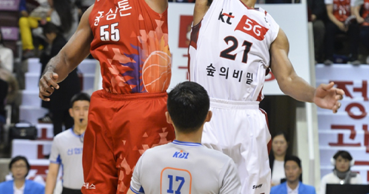 [JB포토화보] 안양 KGC와 부산 KT의 경기화보 (87:76, KGC 승리)
