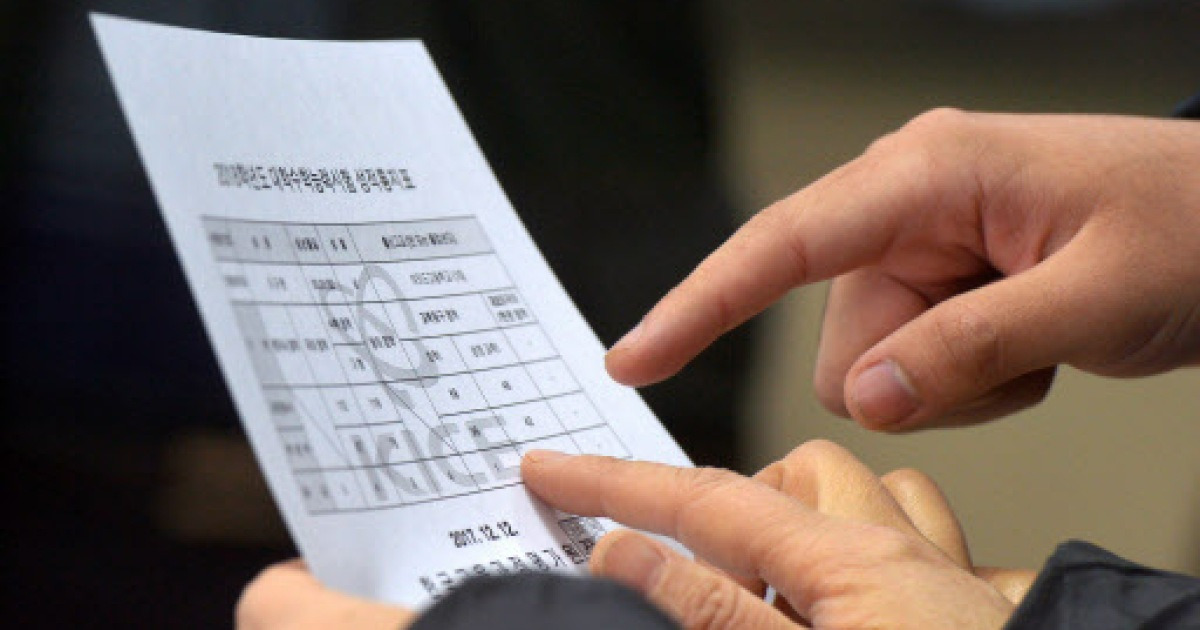 [Photo News] 'Suneung' scores delivered to 530,000 contenders