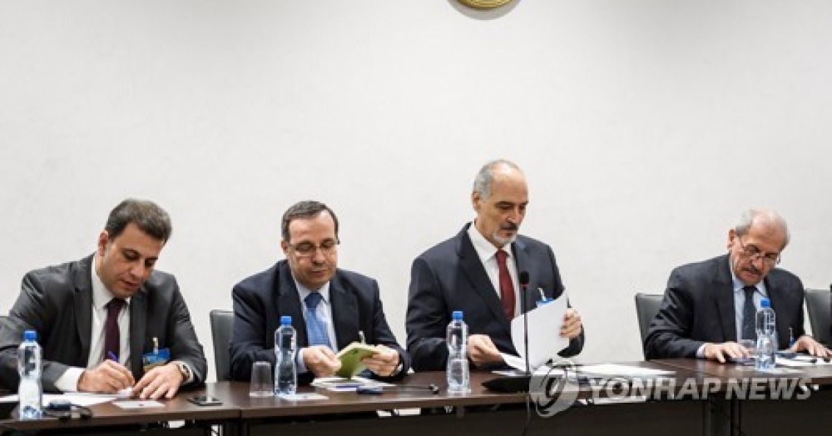 SWITZERLAND INTRA SYRIA TALKS