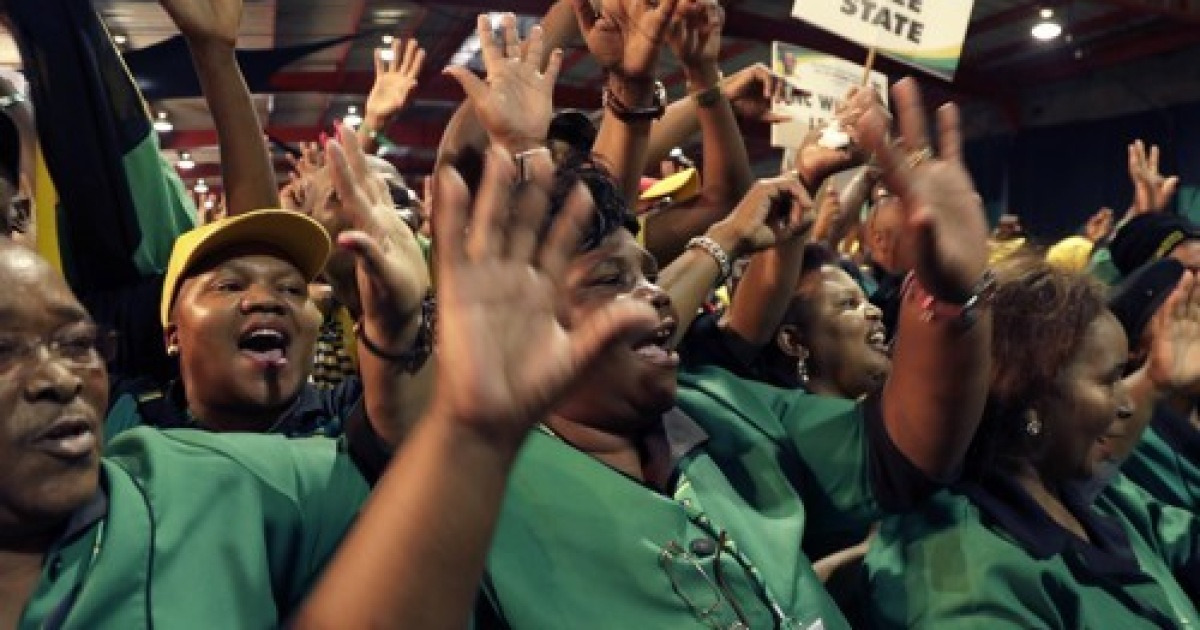 South Africa Leadership Fight