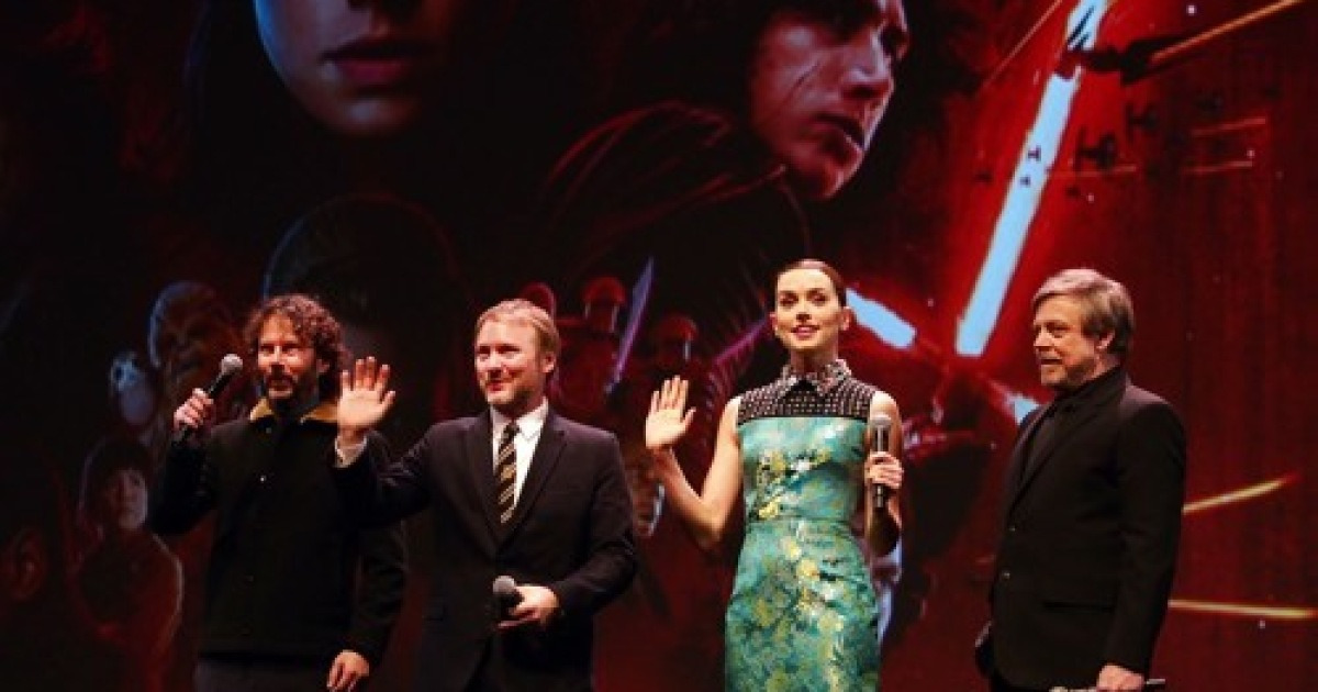 CHINA-SHANGHAI-FILM-STAR WARS: THE LAST JEDI-PREMIERE (CN)