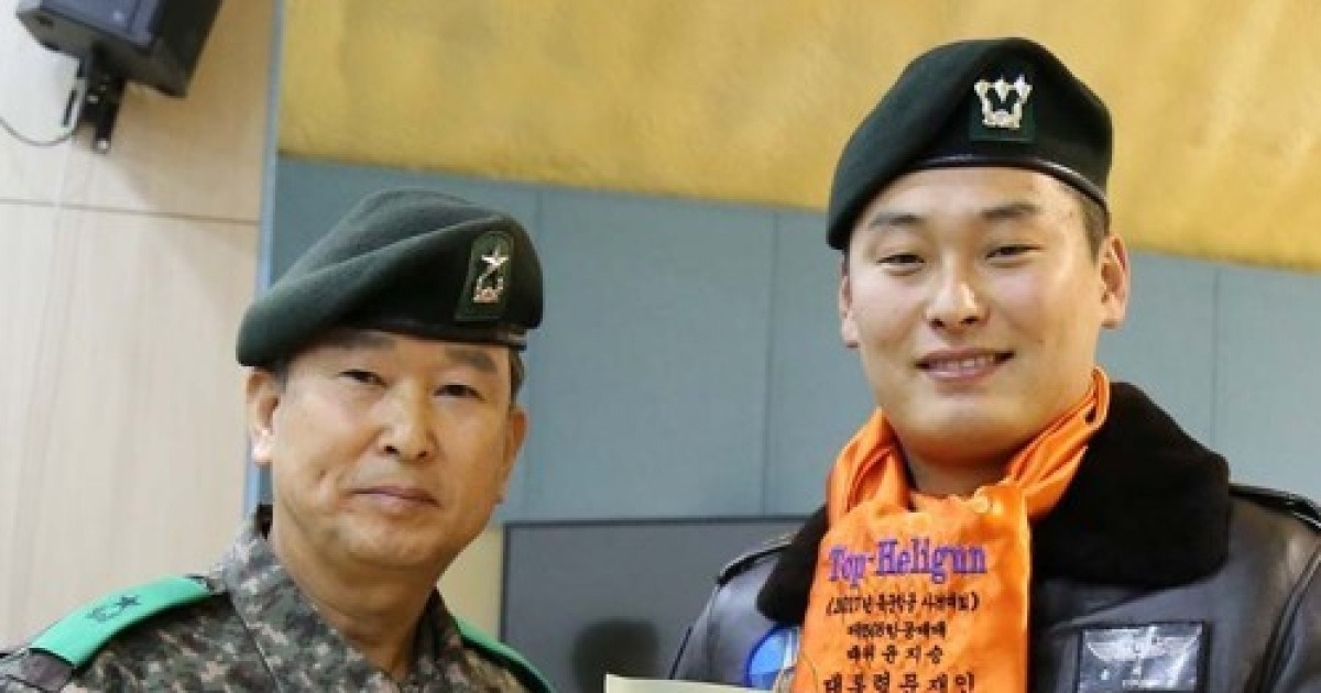육군 최우수 헬기 조종사 탑 헬리건에 윤지승 대위