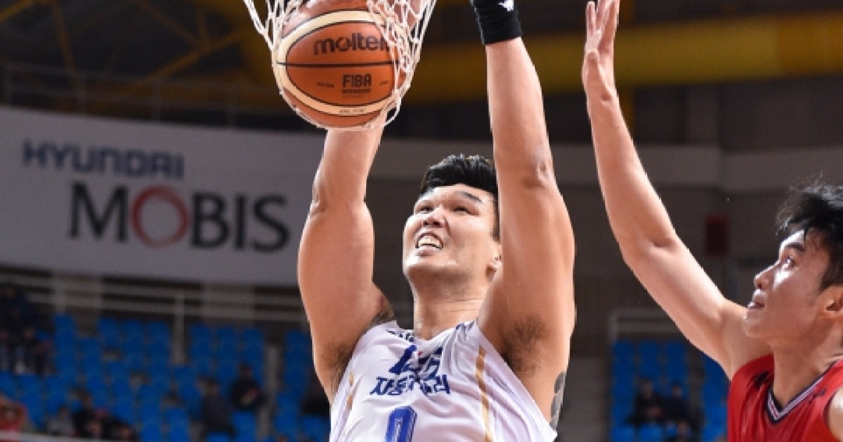 [JB포토] KCC 하승진 '덩크슛이 가장 쉬웠어요!'