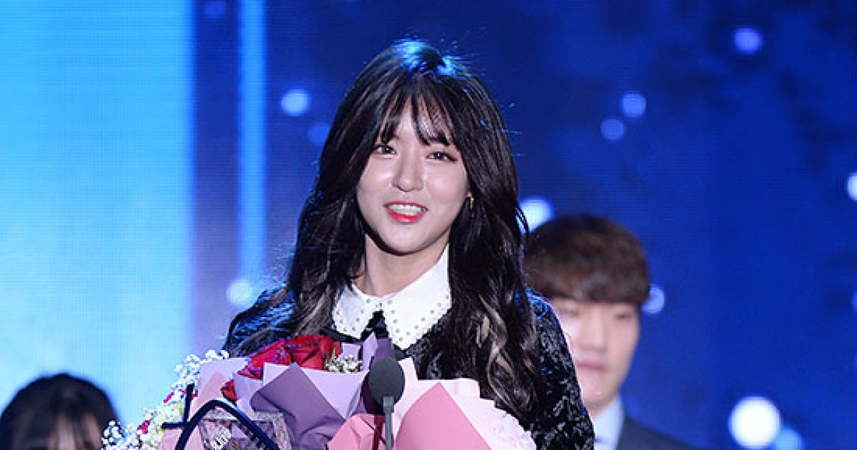 지여닝 '아프리카TV BJ 신인상 수상' [MK포토]