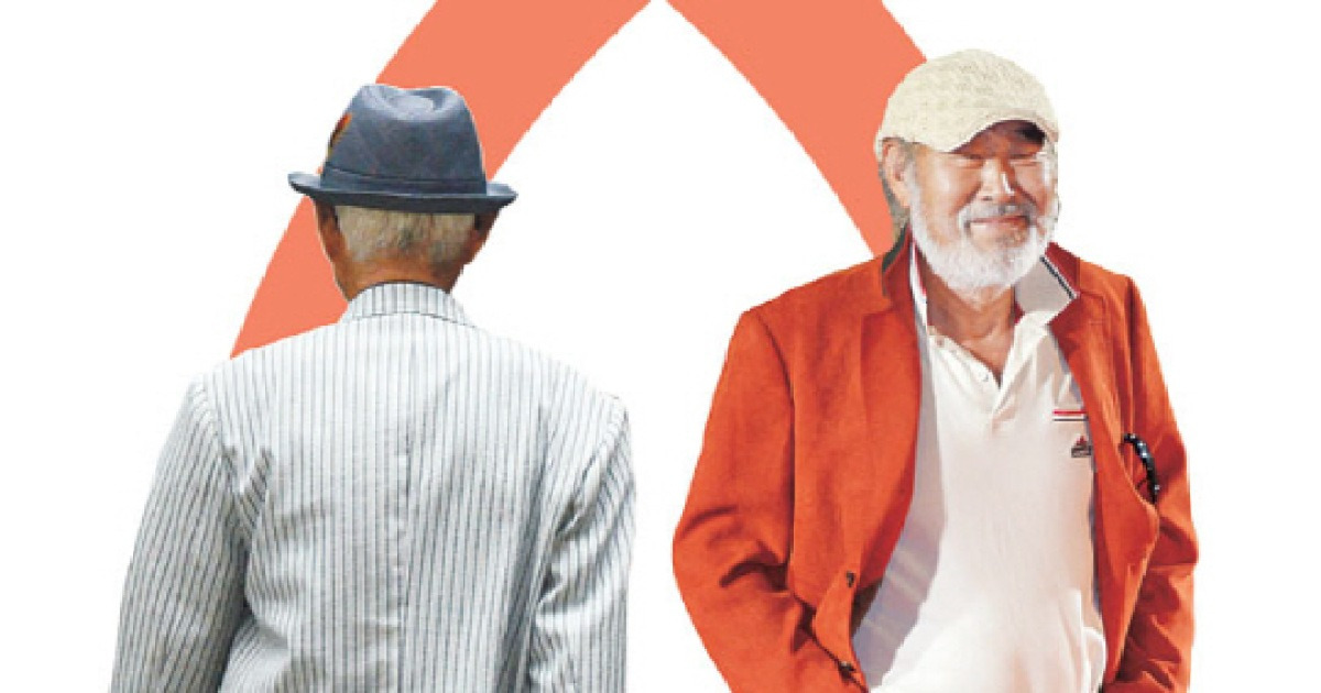 양복을 벗고 자신의 옷을 입어라