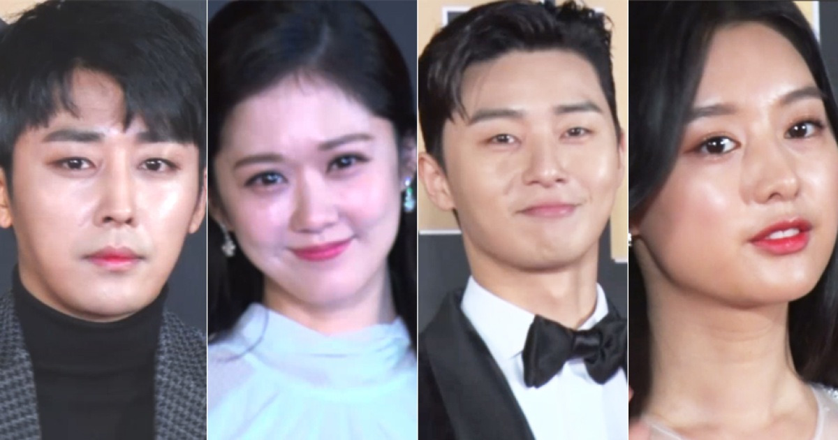 [SS쇼캠] 손호준♥장나라-박서준♥김지원 '케미 폭발 커플' ('KBS 연기대상')