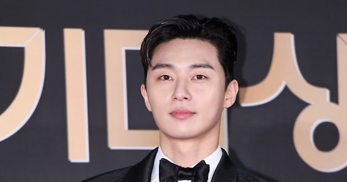 [TD포토] 박서준 '바람직한 남친상'(KBS 연기대상)