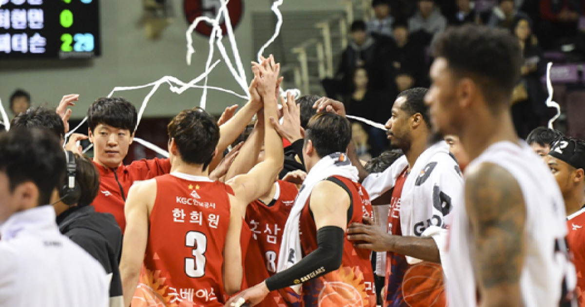 [JB포토] KGC '우리가 이겼어'