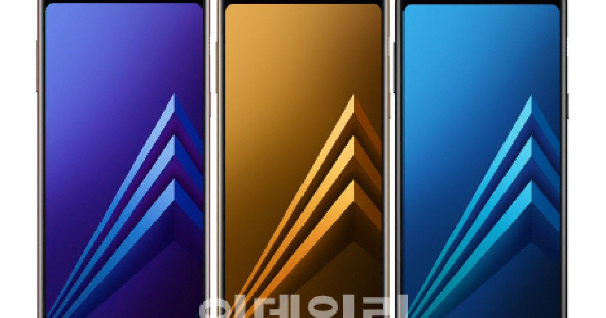 SKT, 갤럭시A8 판매 개시..출고가 60만원