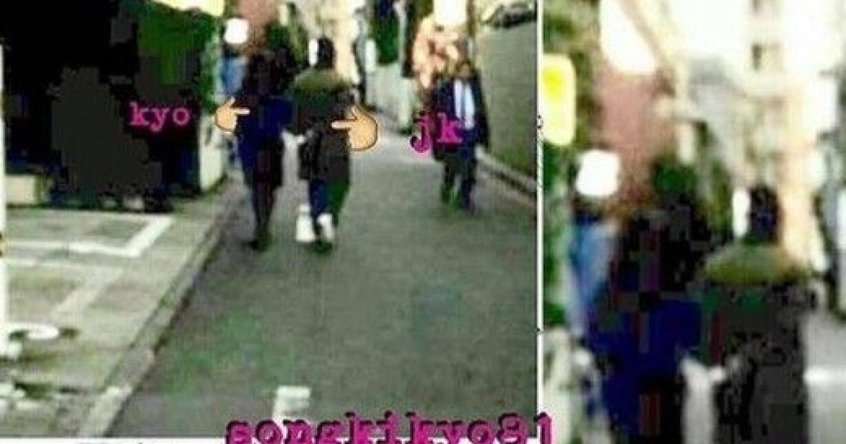 송중기♥송혜교 부부 로맨틱 도쿄 여행 손잡고 거리를